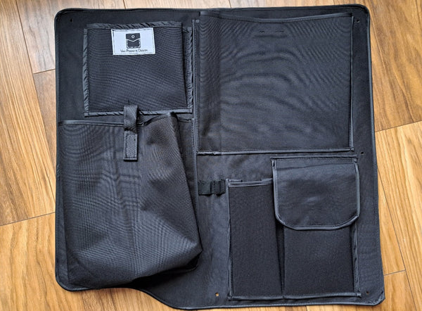 Ford Transit Custom Barn Door Storage set – Van Pockets Design